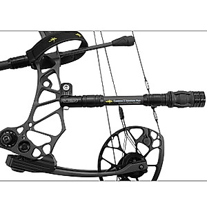 SAS Carbon X Hunting Pro Bow Stabilizer for Compound Bows with Dampener and Weights Ultra Lightweight High Modual with Matt Finish - 6in