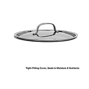 Cuisinart 12-Quart Stockpot w/Lid, Chef's Classic Collection, Silver, 766-26AP1