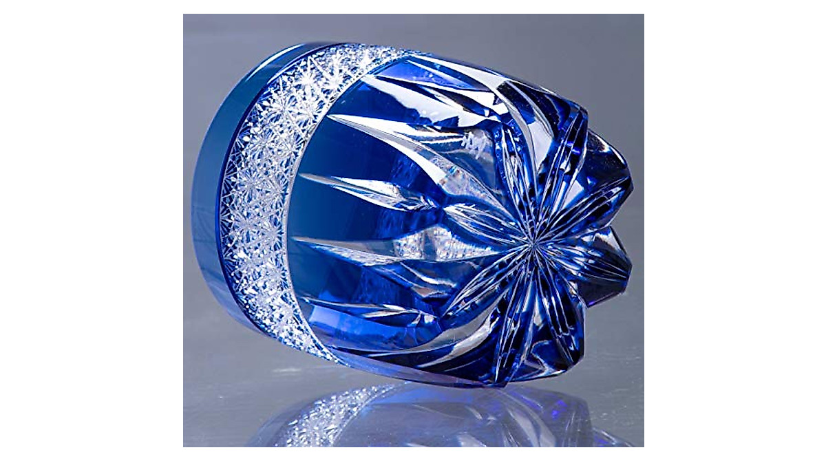 Nemoto Glass Edo Kiriko Sake Cups - Authentic Japanese Art