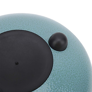 Steel Tongue Drum, 6 Inches 8 Notes Percussion Instrument Alloy Steel Material 8-Tone Natural Range Manual Cutting Steel Tongue Drum Kit With Drum Bag, Drumstick, Finger Cot and Music Book