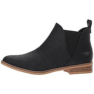 Rocket Dog Women's MAYLON Ankle Bootie, Black, 7 M US