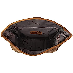 Gusti bag Leather-Félicia B. adapter Handlebar bag shoulder bag satchel cross body bag bike bag incl. KLICKfix plate leather bag brown leather