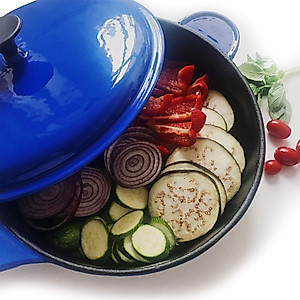 Jean-Patrique Cast Iron Sauté Pan Deep 11.8" Professional