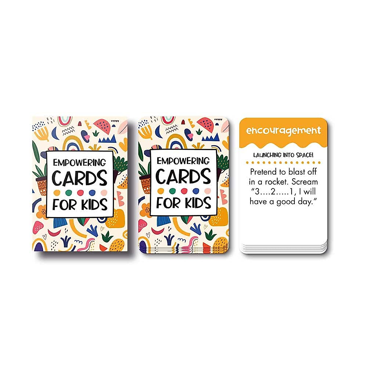 Empowering Cards for Kids - Teaches Mindfulness, Affirmations, Self Esteem, Relaxation & More