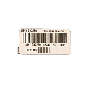 Dell N3769 Black Toner Cartridge 1700n/1710n Laser Printer