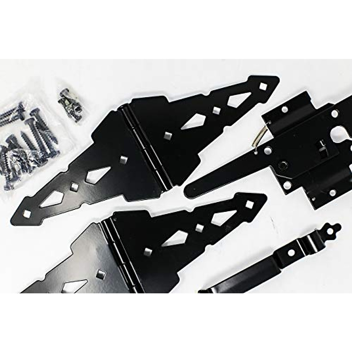 Everbilt Black Post Latch Set