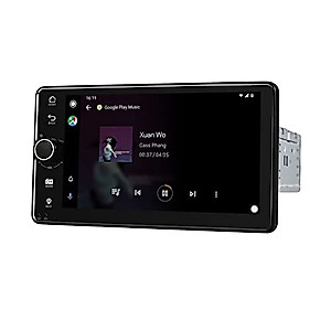 Joying Android 10.0 Head Unit Octa Core 4GB+64GB 7 Inch Single Din Auto Car Stereo Universal Radio with Physical Button Support 4G SIM/FM Radio/Bluetooth 5.1/Back-Up Camera/Fast Boot/DVR/OBD2/SWC