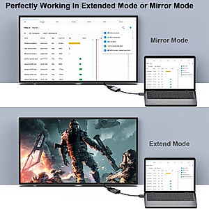 BENFEI DisplayPort to VGA, DisplayPort to VGA Adapter Male to Female Gold-Plated Cord