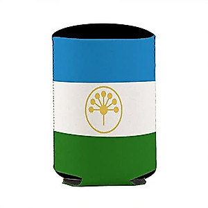 2 PCS Bashkortostan Flag Can Cooler Party Gift Beer Drink Coolers Coolies