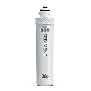 Brio Quick-Change Water Cooler Filter Cartridge - Stage-1: Sediment - for Brio 300 Series, Brio 400 Series, Brio 500 series, Brio 600 Series, Brio 700 Series