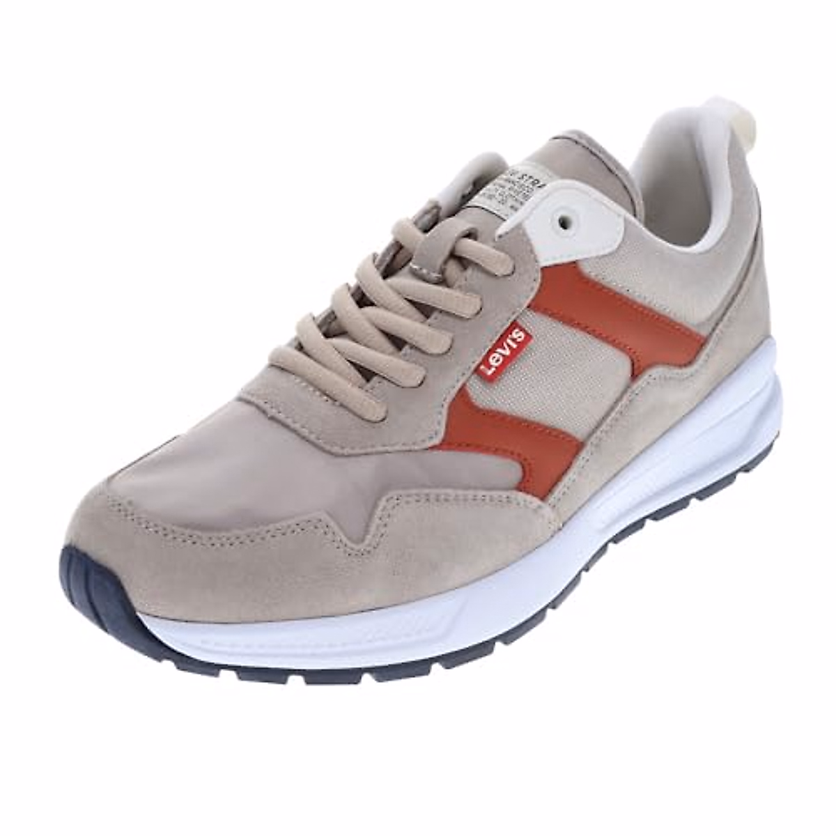 Levi's Mens Oats 2 Vegan Synthetic Leather Casual Trainer Sneaker Shoe, Tan, 10 M