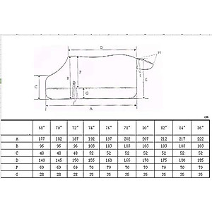 1200D Waterproof and Breathable Horse Sheet TGW Rding Horse Blanket (76", Wine)
