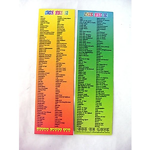 Who God is Bookmark, 270 Names of God - Set of 10 Bookmarks