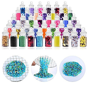 ESSENSON Slime Kit for Girls Boys, DIY Slime Kit Gifts for 6 7 8 9 10+ Year Old, Jumbo Slime Party Favors Gift, Crystal Slime Making Kit for Girls 10-12, Kids Art Craft Kit
