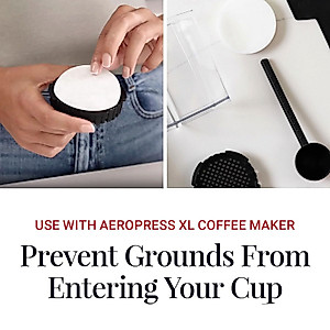 AeroPress XL Replacement Filter Pack - Micro-filters For AeroPress XL Coffee And Espresso-Style Coffee Maker - 2 Pack (400 count)