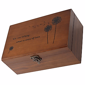 EXCEART Wooden Stand Wooden Sewing Kit Box Wood Sewing Needle Storage Case Vintage Wooden Sewing Pin Storage Box Stitching Repair Tool Kit Accessories Organizer Wood Bracket