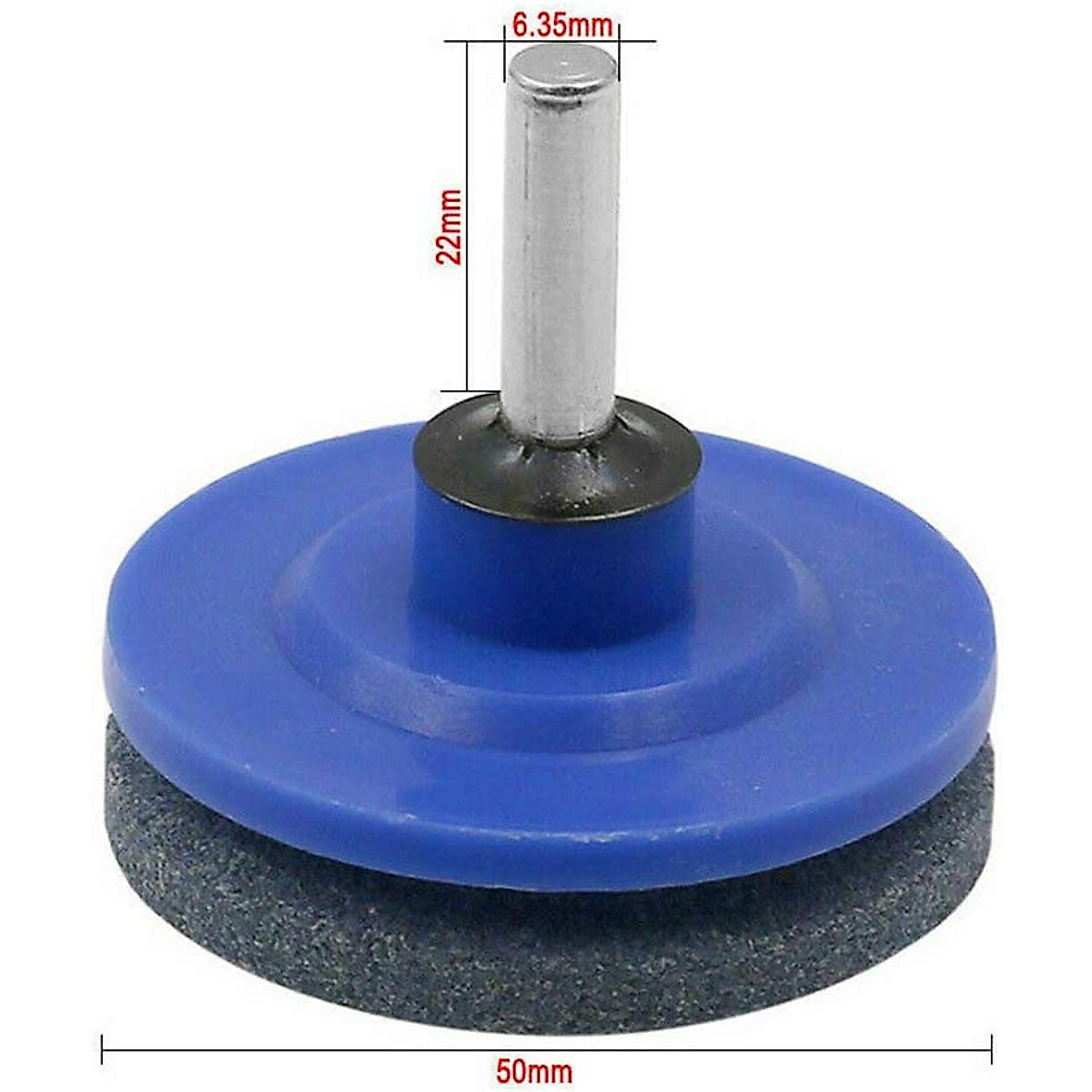 1PCS Universal Lawn Mower Blade Sharpener Universal Grinding Rotary Drill Cuts Sharpener Garden Tool Orange