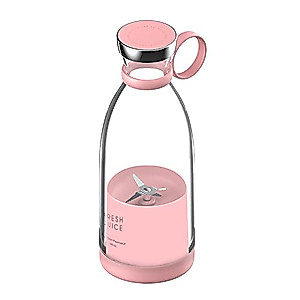 Portable Blender, 1400mAh Rechargeable Mini Blender, USB Personal Size Blender, Durable Electric Juicing Cup, Juice Blender, 350ML Mini Electric Blender For Home Travel