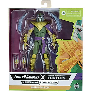 MMPR TMNT Power Rangers Lightning: Green Ranger Shredder Deluxe Action Figure