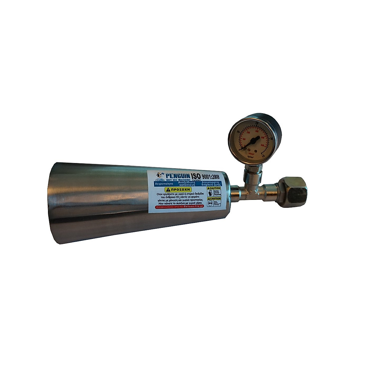 Penguin Dry ice Maker with USA Fitting Valve