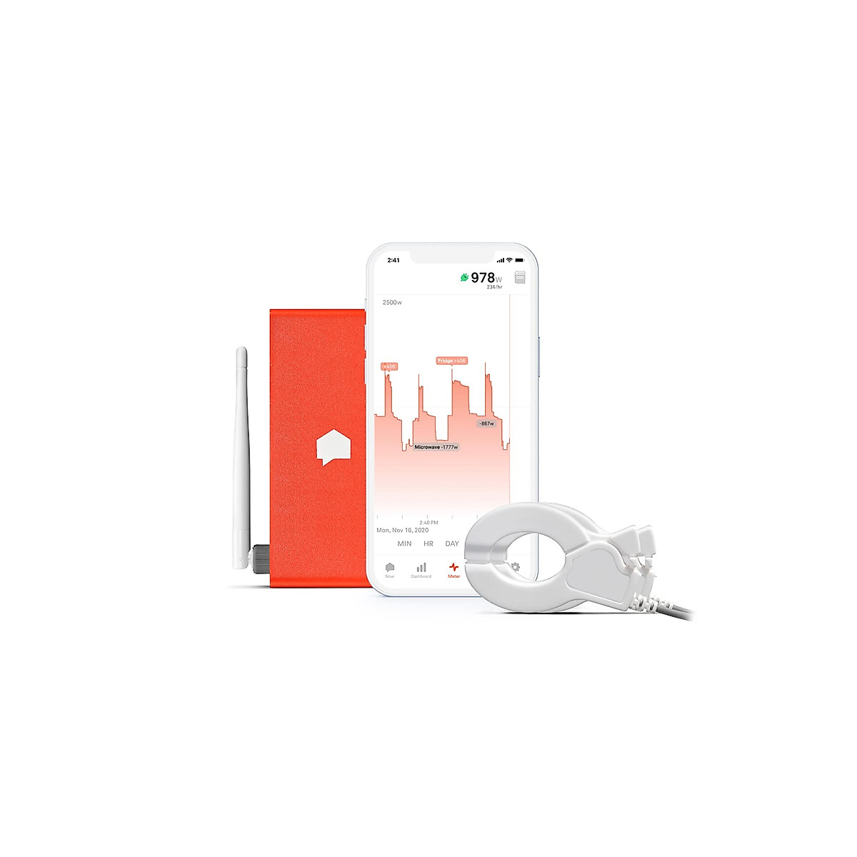 Sense Energy Monitor - Track Electricity Usage in Real Time and Save Money - Meets Rigourous ETL/Intertek Safety Standards