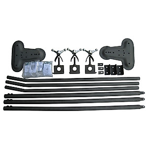 SteadyFast Stabilizer for 5th Wheels, Travel, and Camper Trailers Without Auto Leveling - 2 Foot Plates- Item A