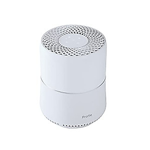 Profile Air Purifier | Removes Allergens, Odors & Other Impurities | Complete With Air Quality Sensor for Auto Fan Adjustment & Child Lock | Low Volume | Perfect for Small Rooms | White
