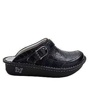 Alegria Seville Womens Shoe Croco Noche 11 M US