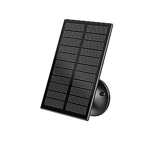 Solar Panel Camera USB Charger: 5v Outdoor Panels Charging Security Wireless Cameras via Micro USB Port - Power Supply for Weatherproof Outside Rechargeable adorcam Surveillance Camera