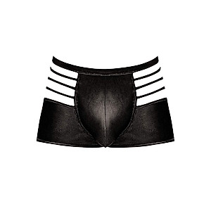 Male Power Matte Cage Short 121-261 Black