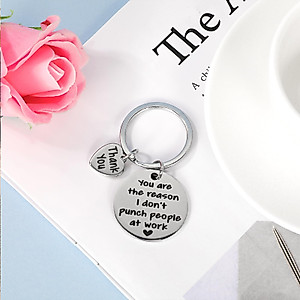 NXPOY Gifts for Coworker- Coworker Gifts for Women -Funny Coworker Gifts for Women- Employee Appreciation Gifts -Birthday Gifts for Coworker Stainless Steel Tumbler 20OZ (White)