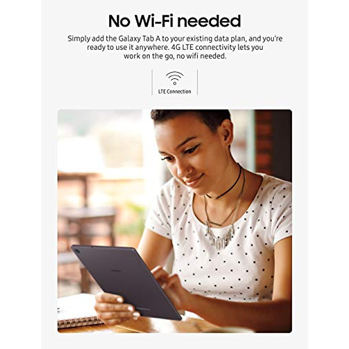 Samsung Galaxy Tab A 8.4", 32GB, Mocha (LTE T-Mobile & WIFI) - SM-T307UZNATMB (2020) US Model & Warranty