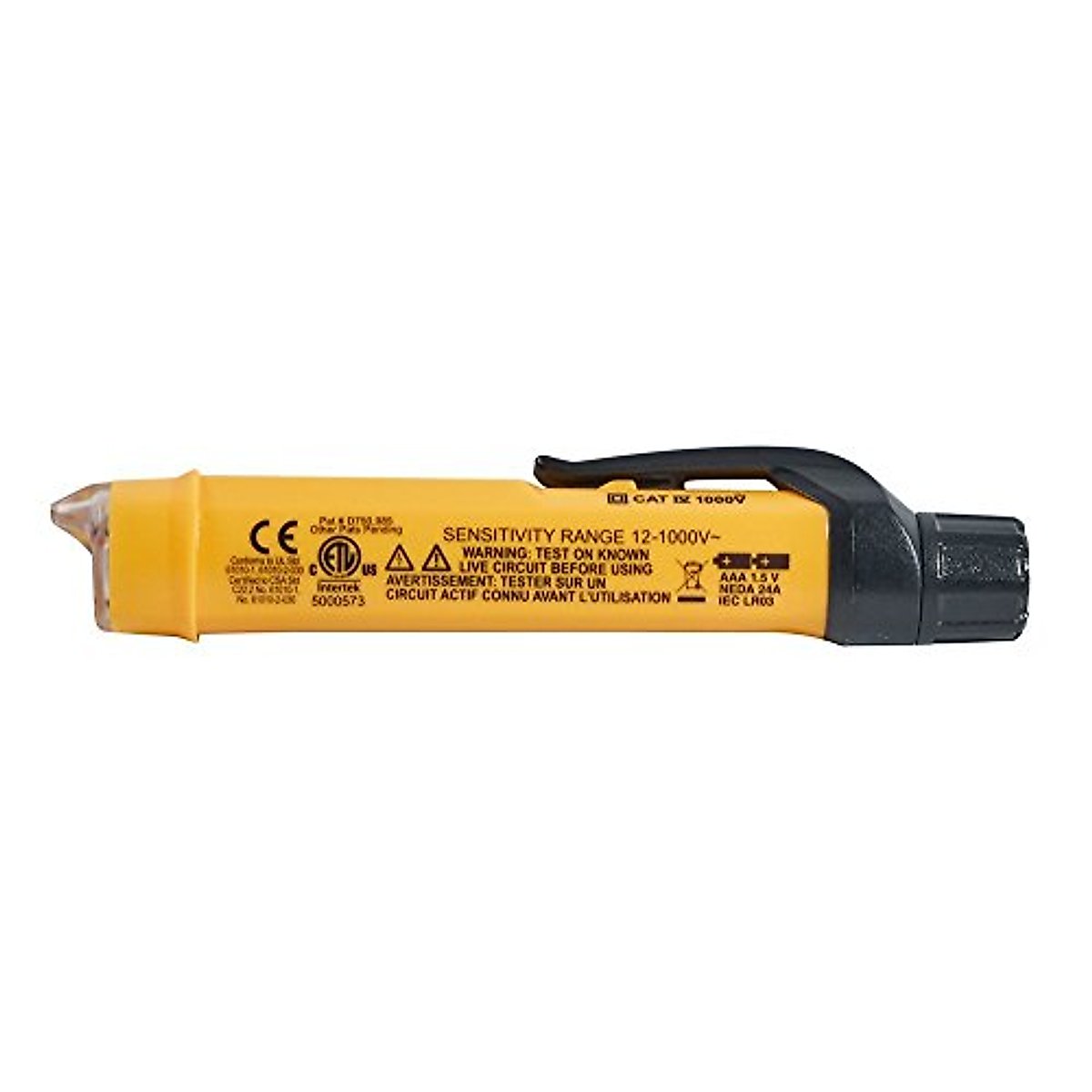 Klein Tools NCVT-3 Voltage Tester, Non-Contact Dual Range Voltage Tester Pen for AC Testing with Integrated Flashlight