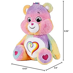 Care Bears 24" Jumbo Plush Togetherness Bear, Collectable Giant Teddy, Cuddly Soft Toy for Kids 4+