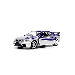 Fast & Furious 1:32 1995 Nissan Skyline GT-R(BNCR33) Die-Cast Car, Toys for Kids and Adults