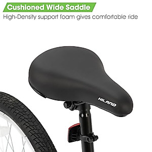 HILAND 20 Inch Kids Bike BMX Bicycles Freestyle for Boys Teenagers Black Green