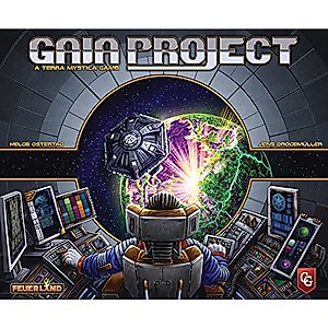 Capstone Games: Gaia Project, Strategy Board Game, A Follow Up Game from Terra Mystica, Includes a Challenging Solo Mode, 1 to 4 Players, Ages 14 and Up