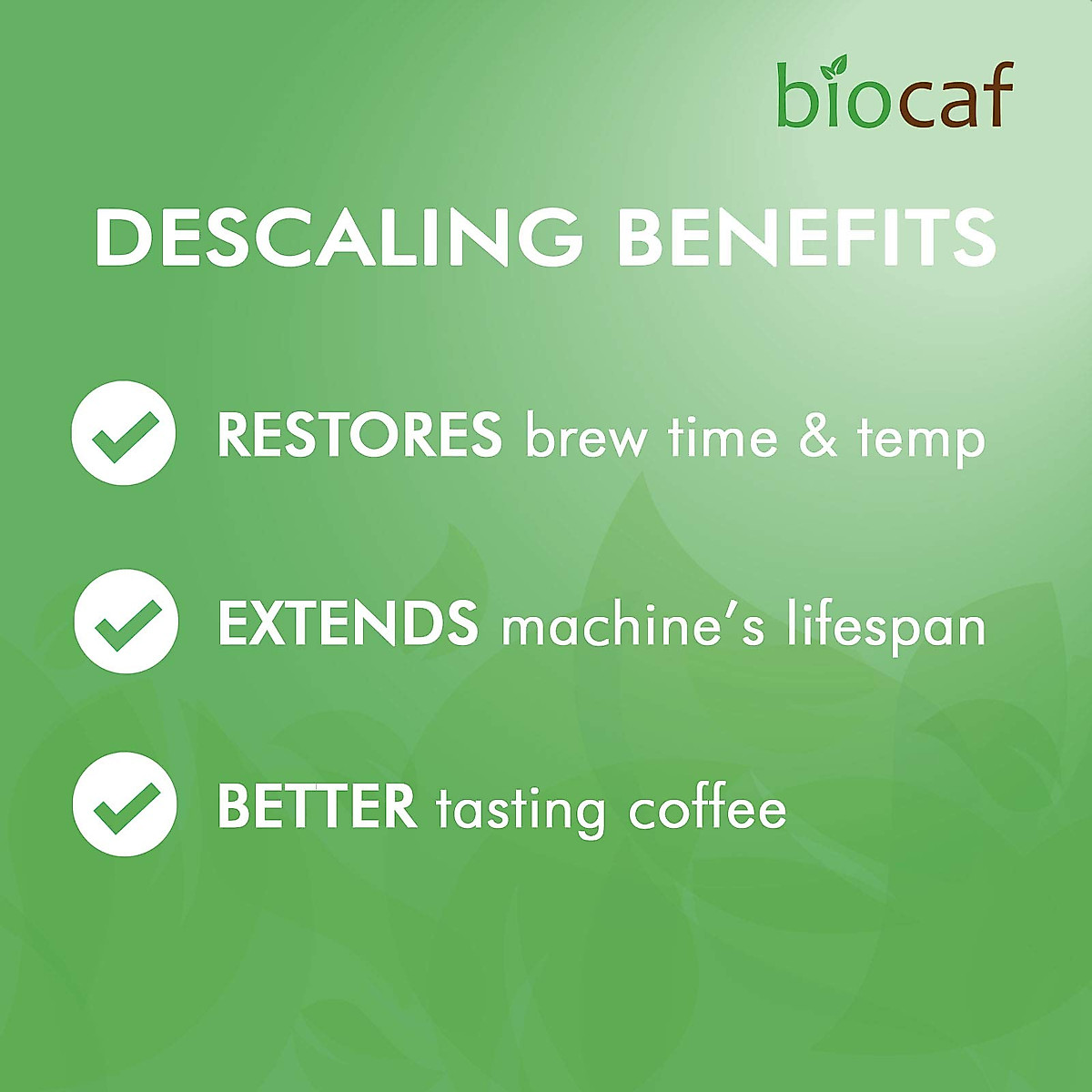Urnex Full Circle Espresso Machine - 2 Single Use Packets - Descaling Powder Safe On Keurig Delonghi Nespresso Ninja Hamilton Beach Mr Coffee Braun