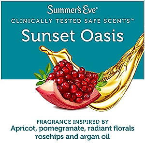 Summers Eve Cleansing Wash, Sunset Oasis, 15 Fl Oz