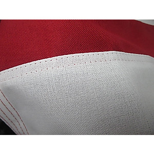 Made in USA Flags Co. - Heavy-Duty Commercial Grade American Flag with PolyMax Polyester, Sewn Stripes, Embroidered Stars & Solid Brass Grommets - Fade-Resistant, All-Weather Flag (3’x5’)