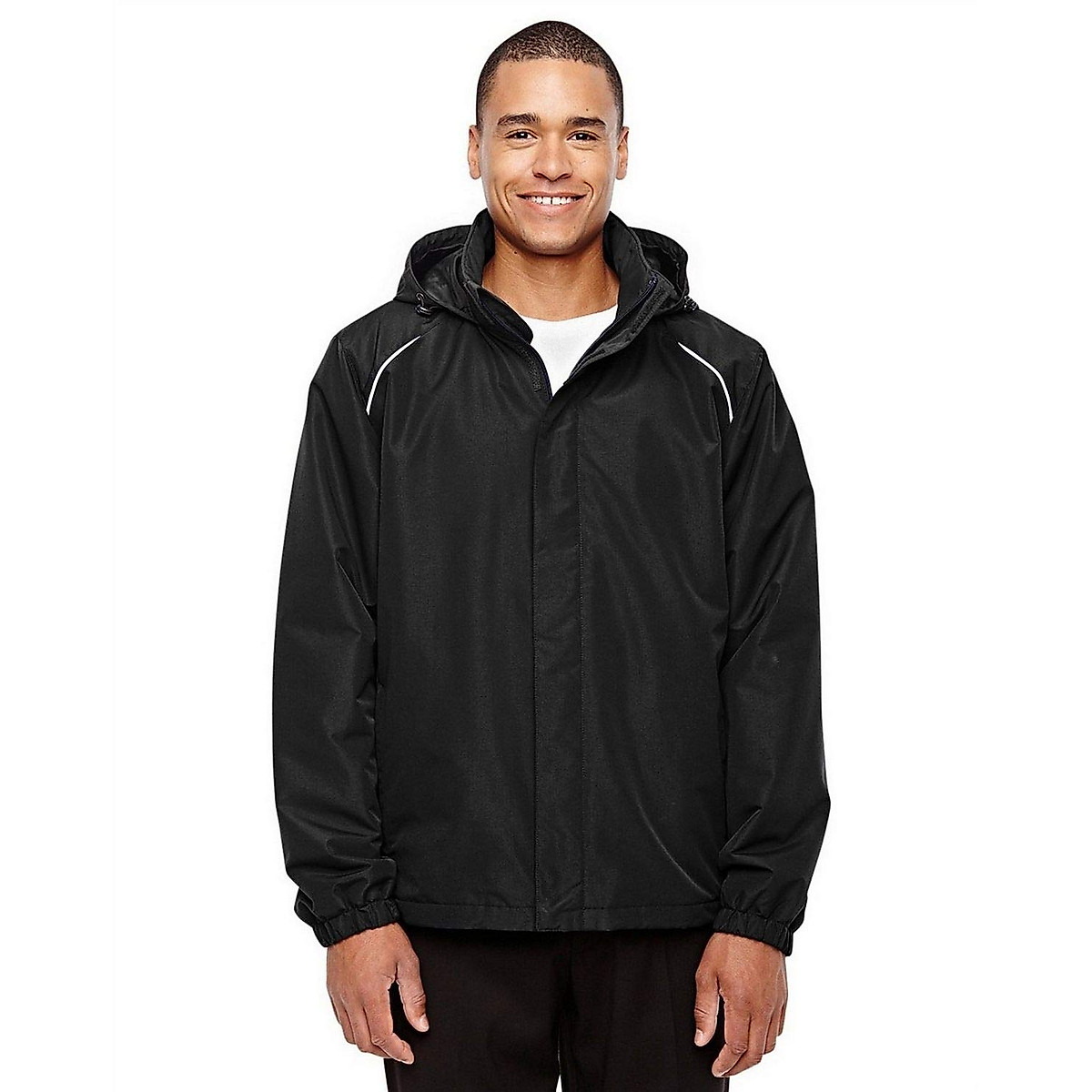 Ash City - Core 365 Men's Profile Fleece-Lined All-Season Jacket M BLACK