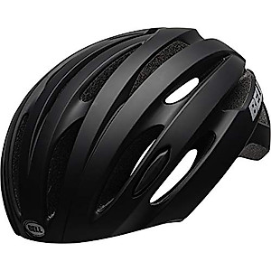 Bell Avenue MIPS LED Adult Road Bike Helmet (Matte/Gloss Black (2020), Universal Adult (54-61 cm))