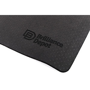 Brilliance Depot Guitar Mat with Cradle Neck Support - Durable, Non-Slip High Quality TPE Material - Complete with Microfiber Guitar Cloth