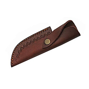 Szco Supplies Damascus Celtic Knot Hunting Knife, Brown, 9 Inches