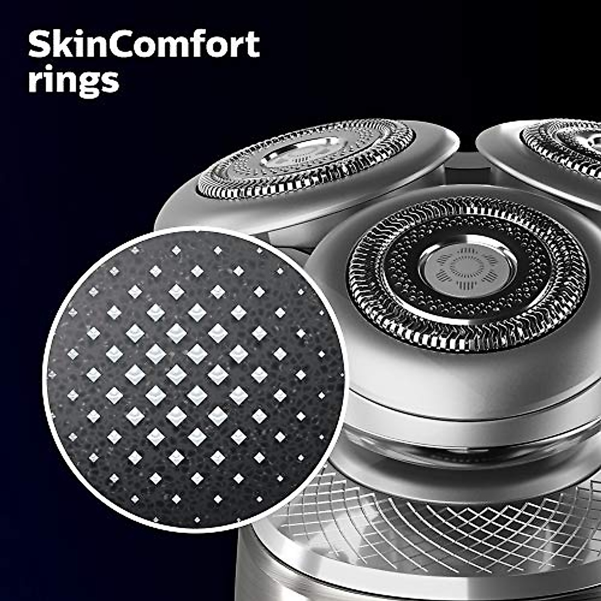 Philips Norelco Shaver 9000 Prestige, Rechargeable Wet or Dry Electric Shaver with Trimmer Attachment and Premium Case, SP9820/87