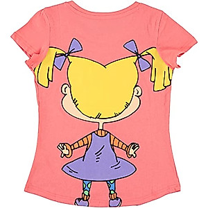 Girls Angelica Rugrats T-Shirt - Girls 4-16 Coral