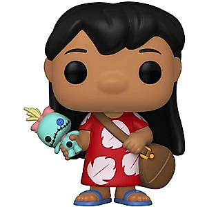 Funko Disney: Lilo & Stitch - Lilo with Scrump Pop! Vinyl Figure (Bundled with Compatible Pop Box Protector Case)