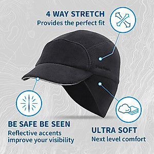 TrailHeads Women's Trailblazer Adventure Ponytail Cap, Black, One Size