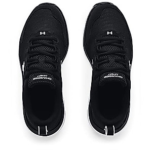Under Armour Women's Charged Assert 9, Black (001)/White, 9 M US