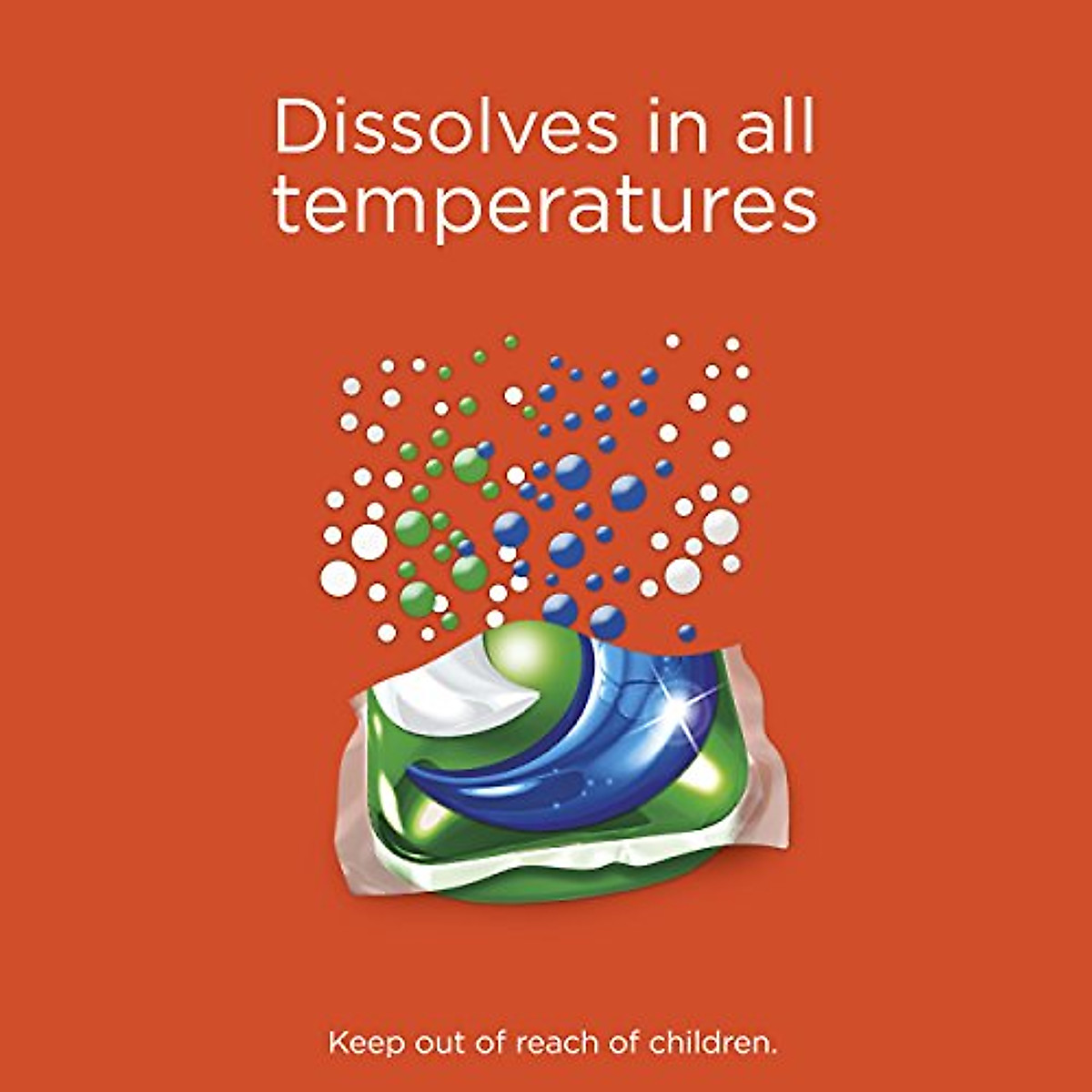 Tide PODS Plus Downy 4 in 1 HE Turbo Laundry Detergent Soap Pods, April Fresh Scent, 61 Count Tub - Packaging May Vary